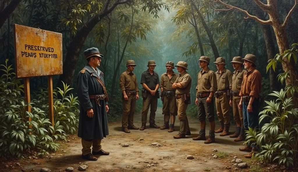 A dramatic historical oil painting in the style of the Old Masters ...