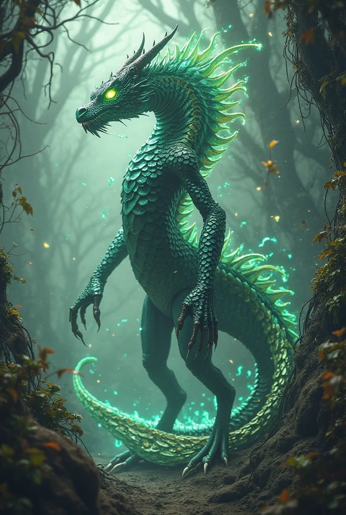Female poison dragonoid - SeaArt AI