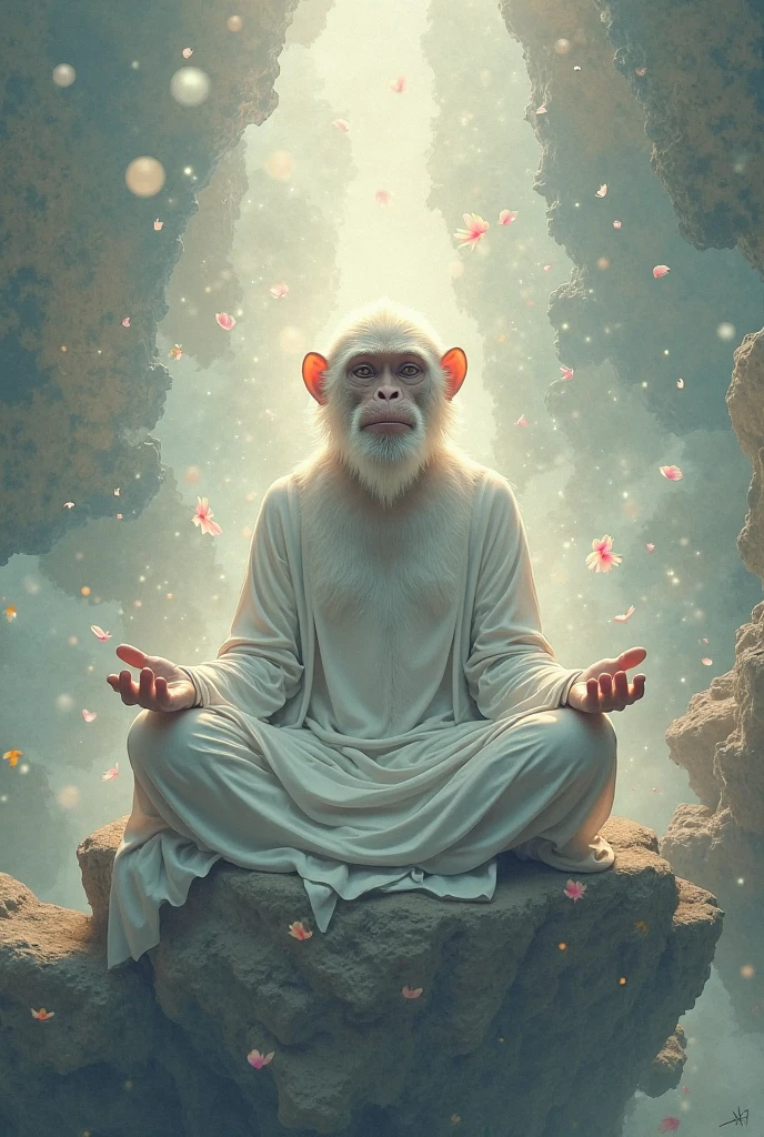 Enlightenment is not a monkey - SeaArt AI
