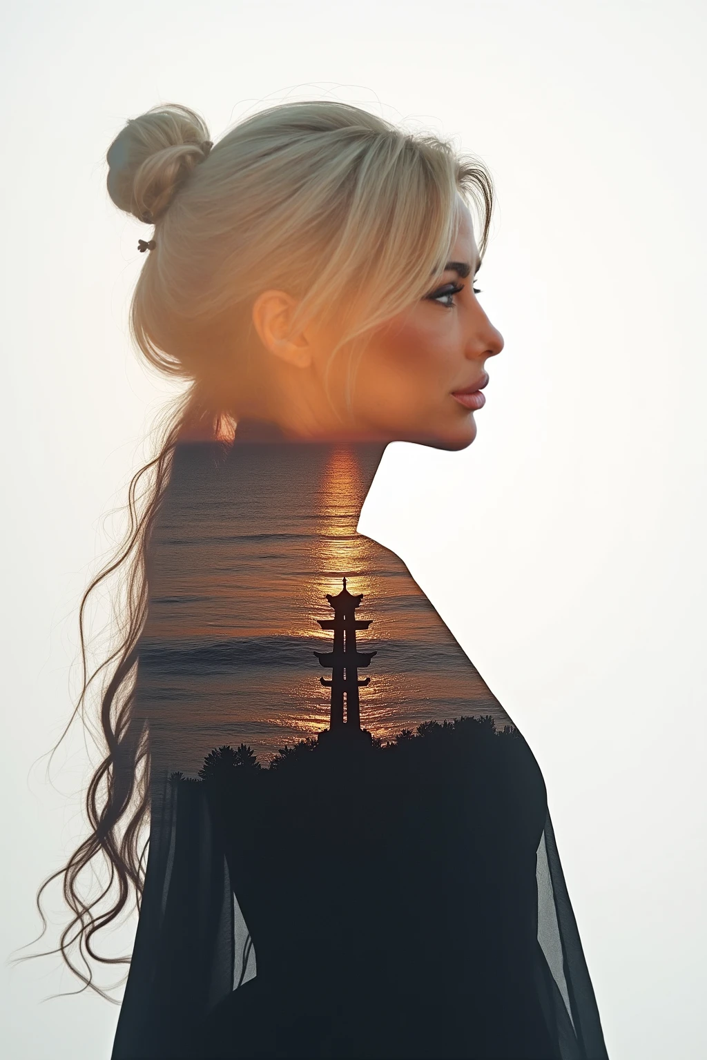 High quality, 8K Ultra HD, A beautiful double exposure that combines an ...