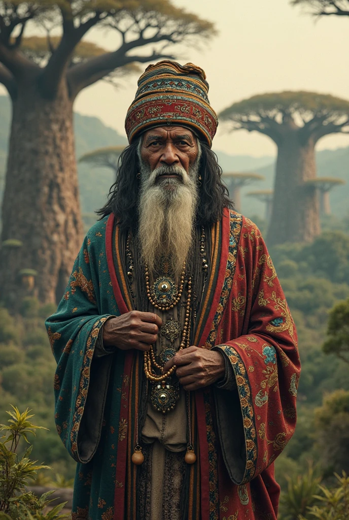 A spiritual master from Central Africa - SeaArt AI