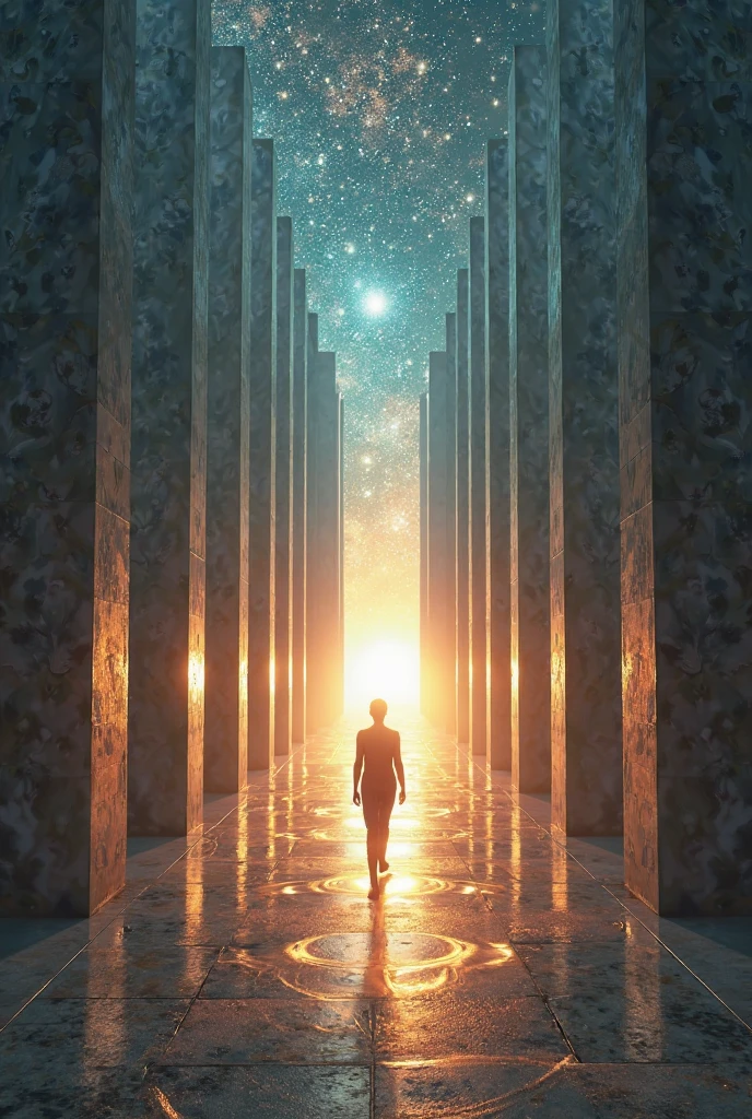 After all the doors have opened, a profound silence fills the space ...