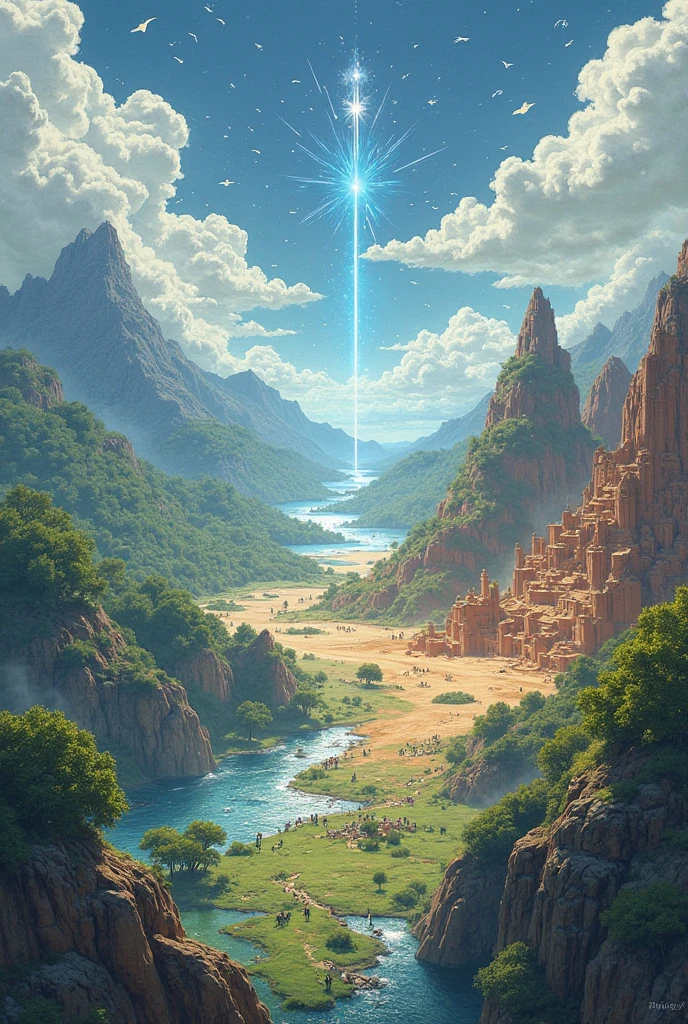 Short 1: The World in Balance A panoramic view of the six elemental ...