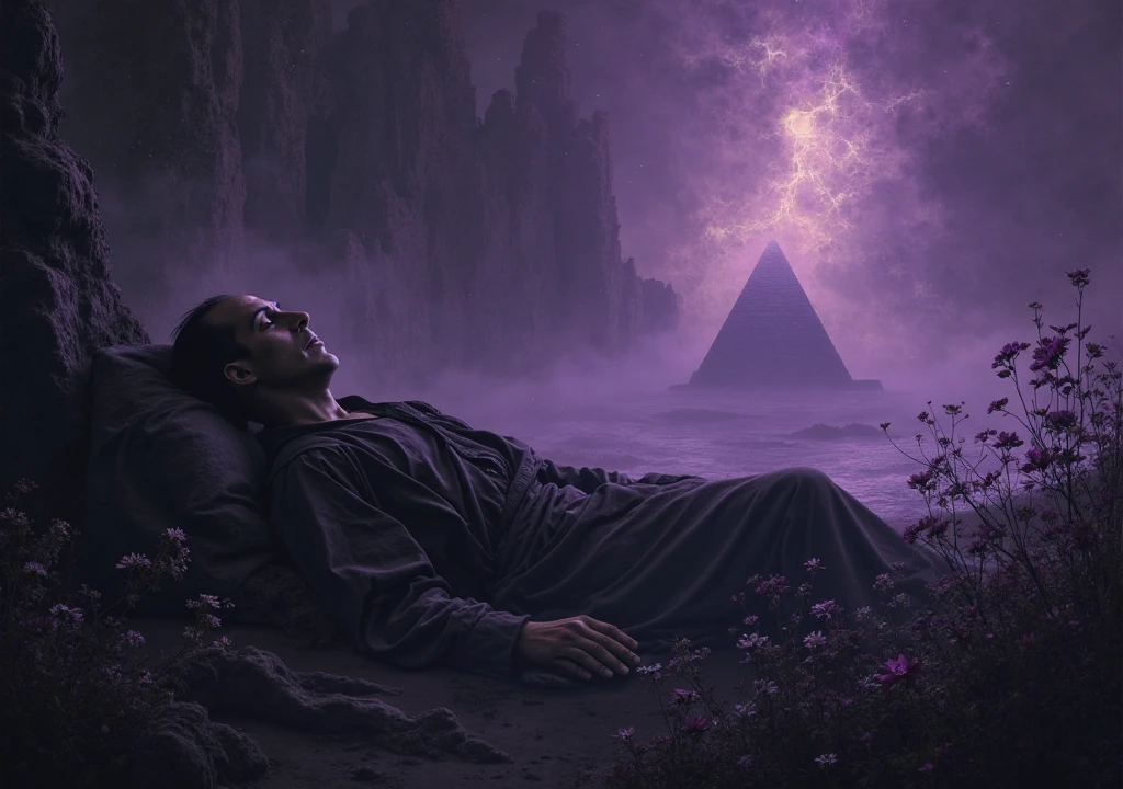 Create a mysterious and evocative image titled “Edgar Cayce - SeaArt AI