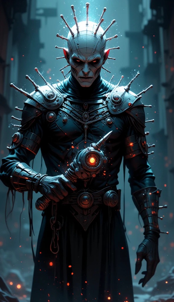 Niji Stan Katayama Style,Hellraiser-like demon, bleiche Haut - SeaArt AI