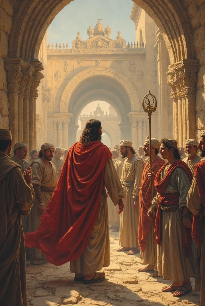 The first century, the Jewish land was under the rule of the Roman ...