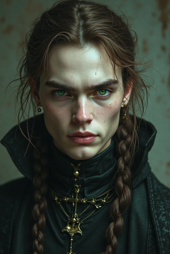 A high-ranking vampire with an arrogant, malevolent smile. He has white ...