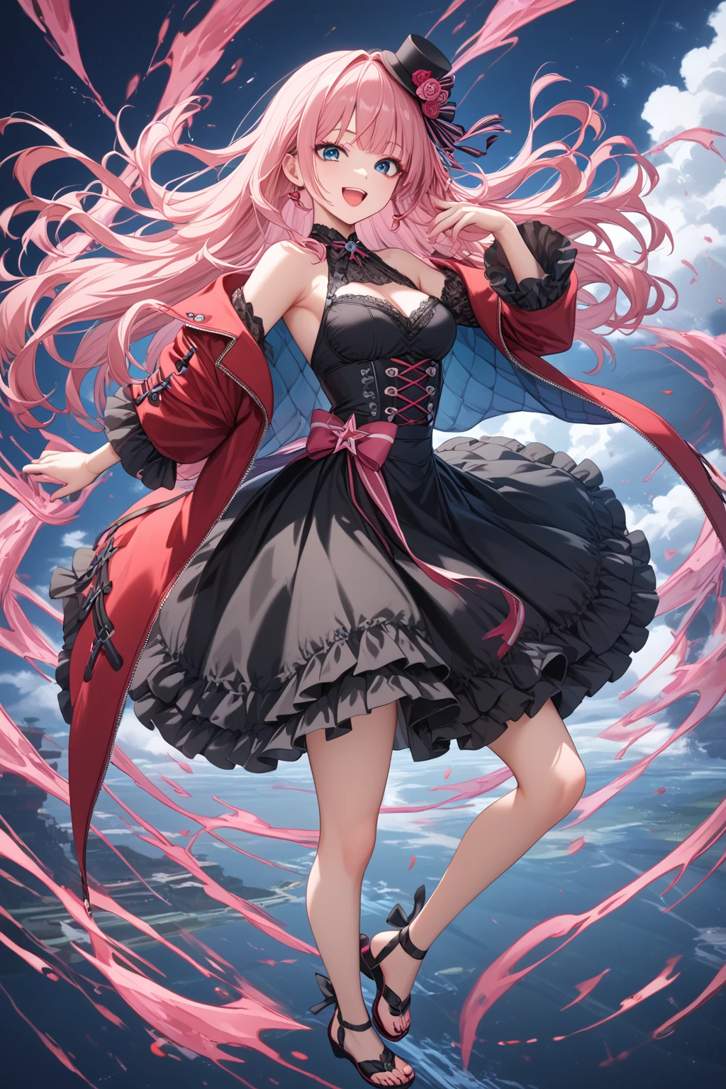 Correct Human Body、five fingers are correct、full body view、Midnight in ...