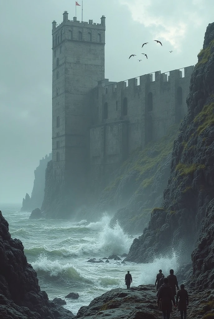 Seaside prison - SeaArt AI