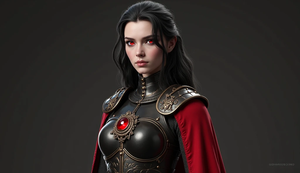 Semi-Realistic 3D, 30 years old, female, European Queen and Ruler ...