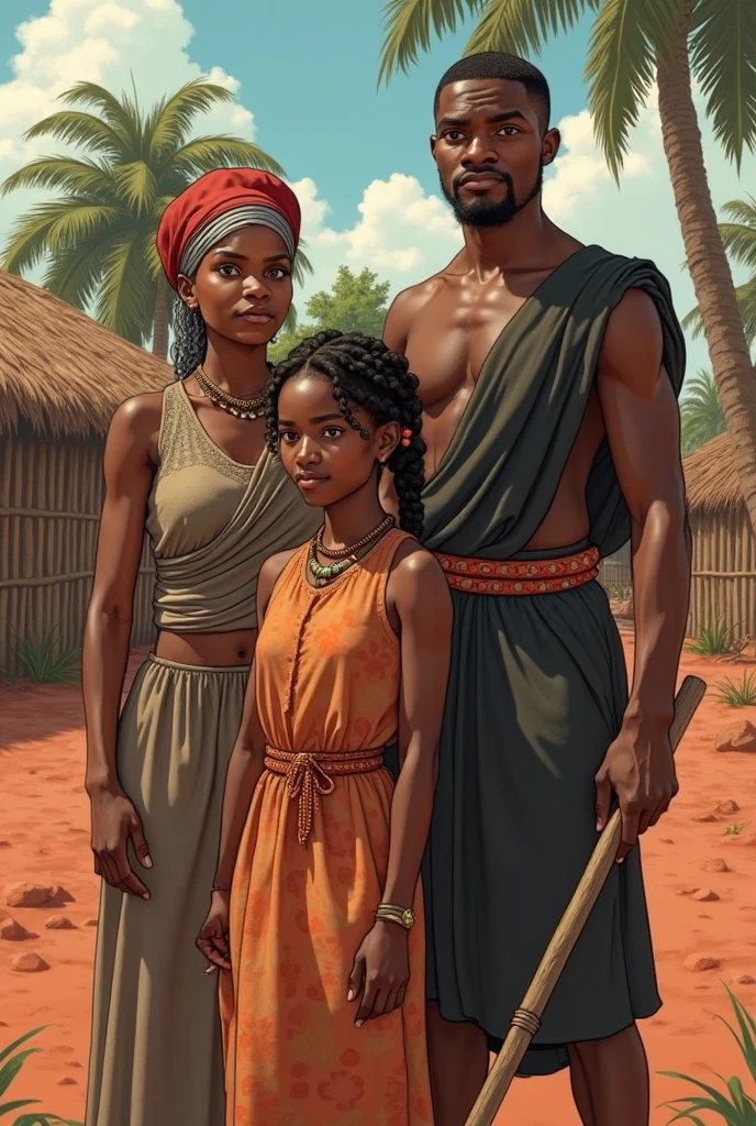 Achalugo — 27-year-old Igbo woman, oval face, rich brown skin - SeaArt AI