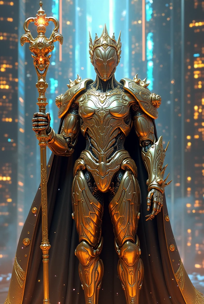 Robotic nft king rich - SeaArt AI