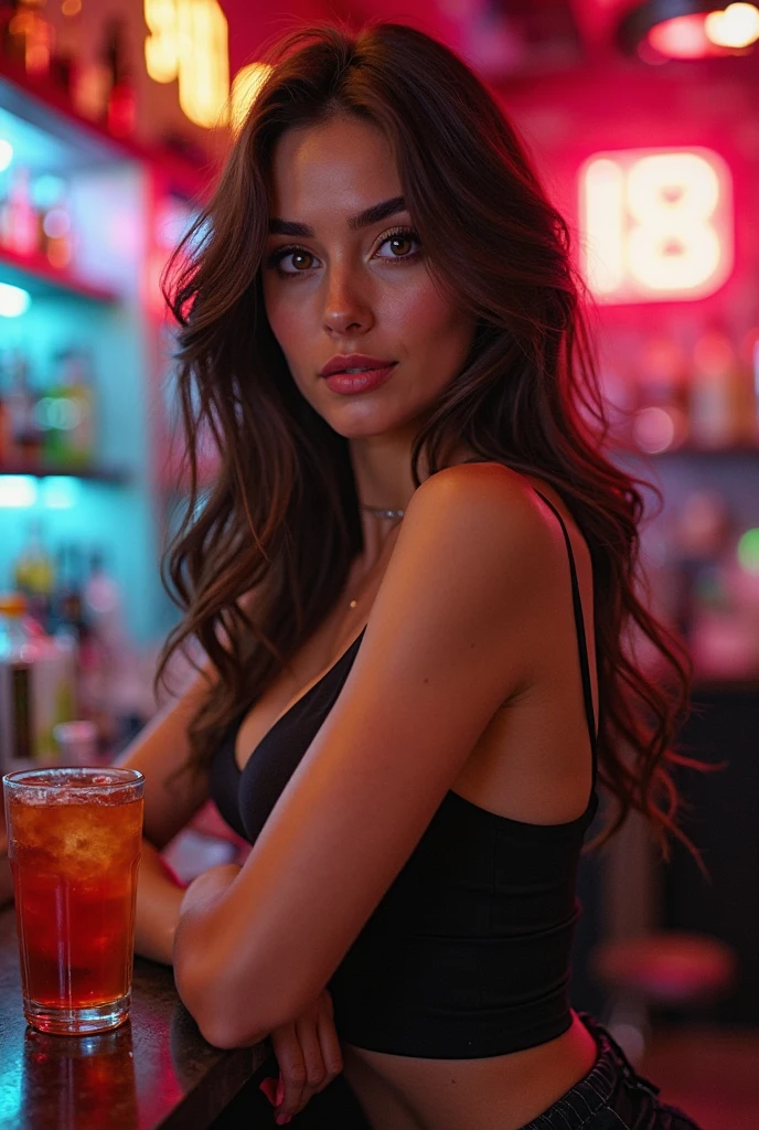 A stunning 22-year-old Lebanese woman, hourglass body (natural 90E bust ...