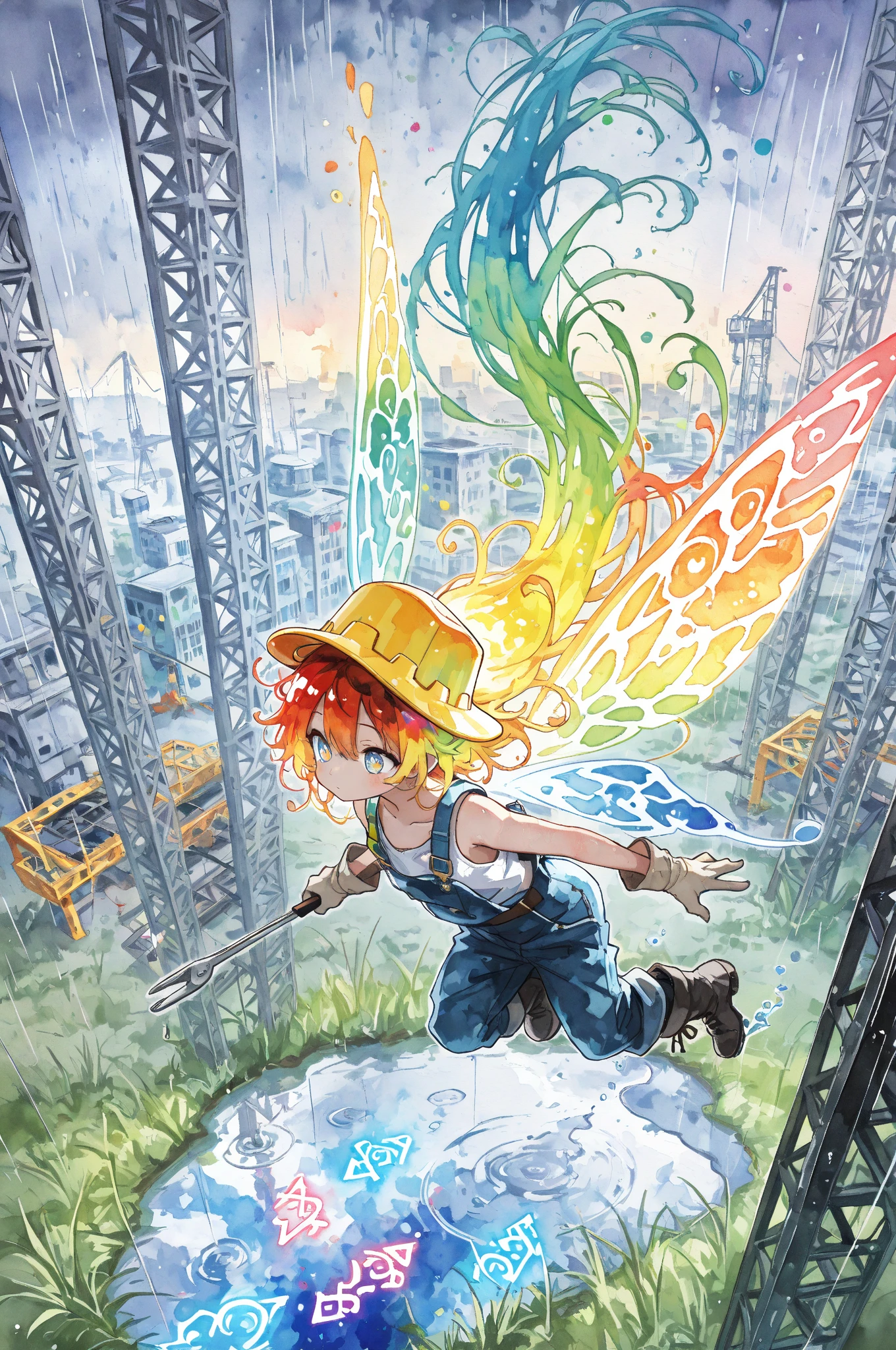 (((Watercolor-style))),(((Watercolor))),(masterpiece, best quality ...