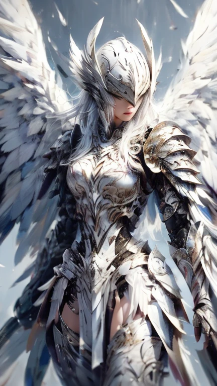 1 girl、Valkyrie Warrior in beautiful armor - SeaArt AI