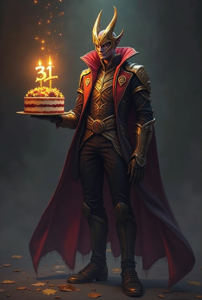 A full body splash-art style illustration of Jhin from League of ...