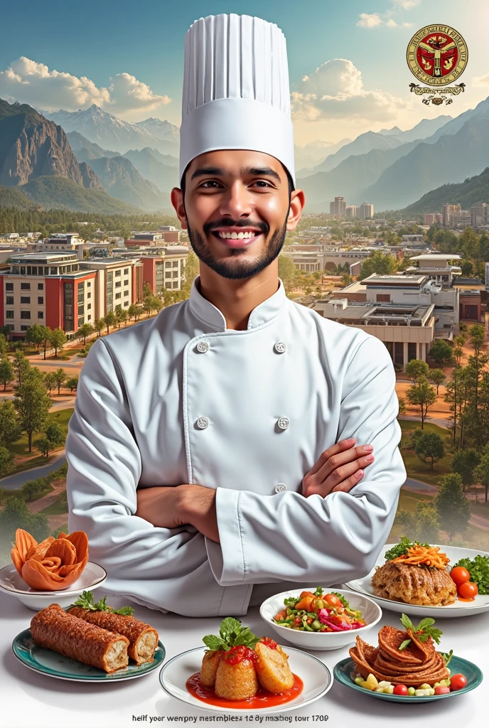 Develop a poster for admission in BS in Culinary Arts at Department of ...
