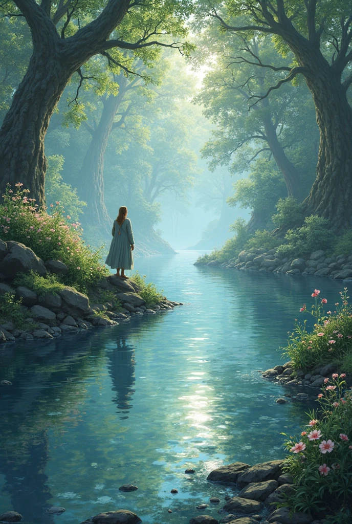 Chapter 4 – The River of Reflections - SeaArt AI