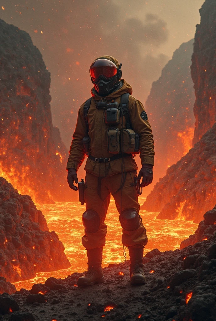 Do it by eating lava - SeaArt AI