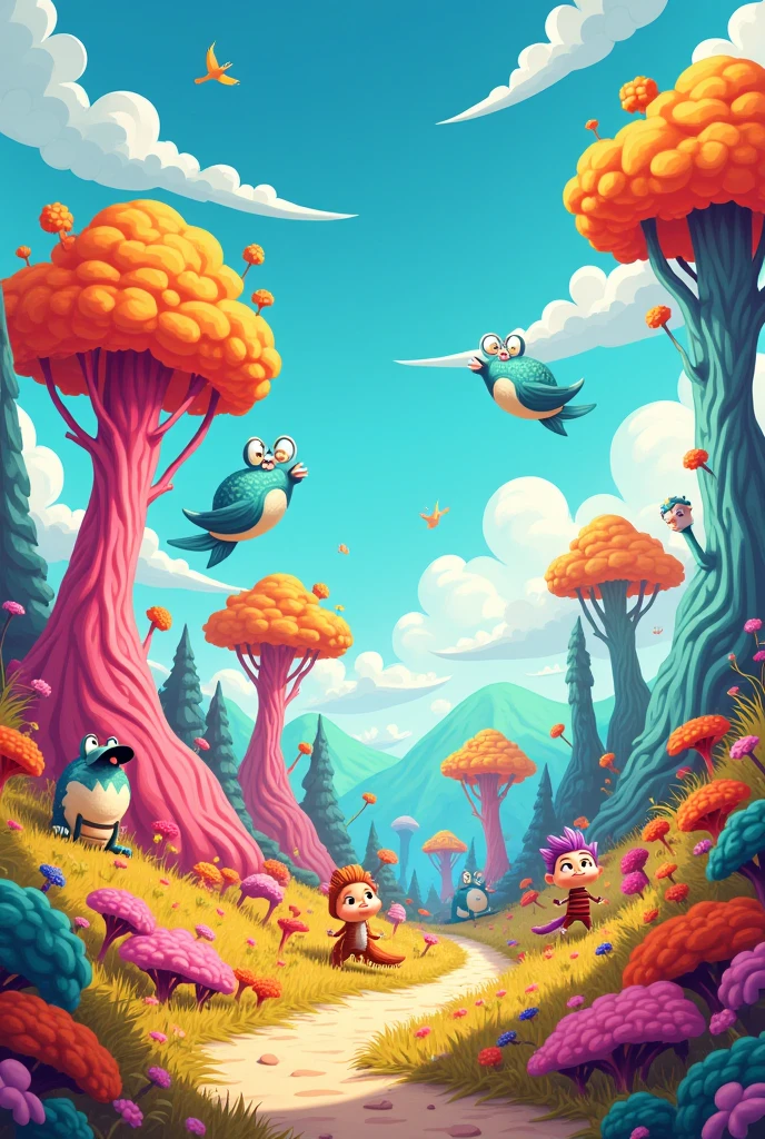 Cartoons for children - SeaArt AI