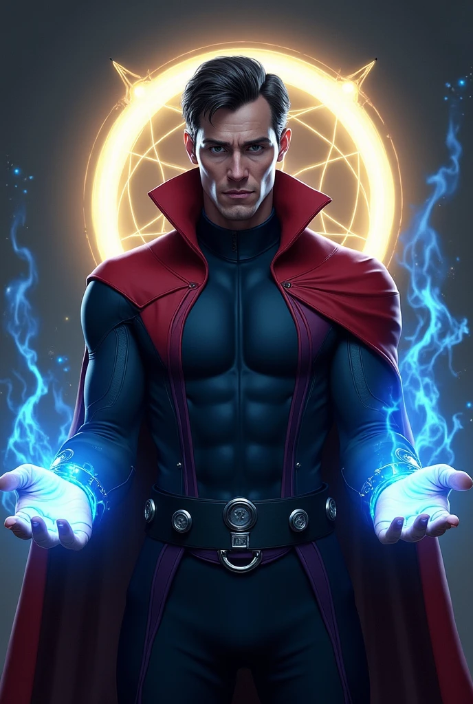 Realistic digital style illustration of the Marvel Wiccan character ...
