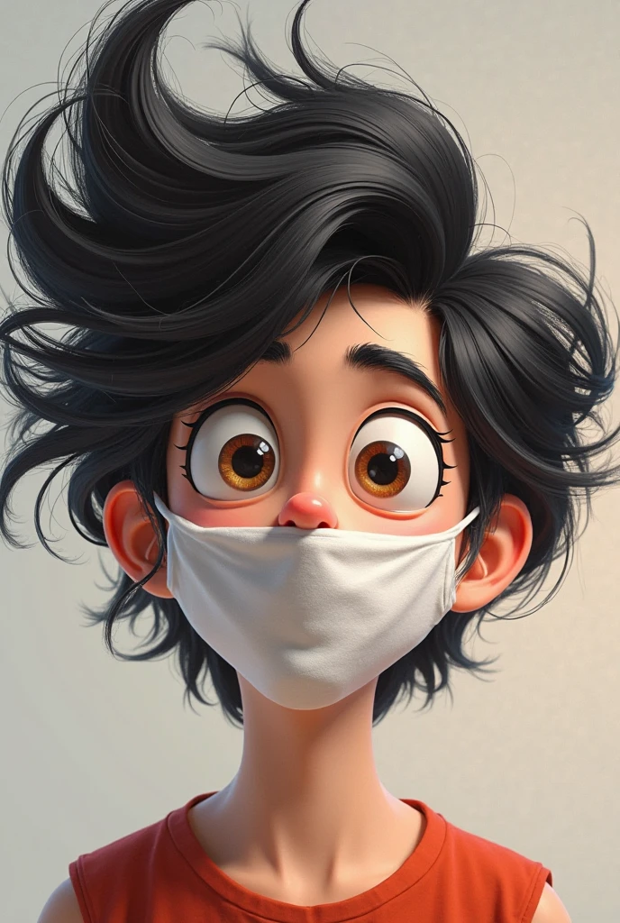 You can generate the head of an animated person with a handkerchief ...