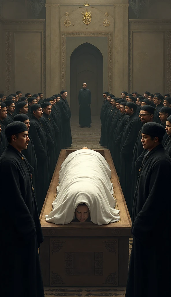 Muslim funeral - SeaArt AI