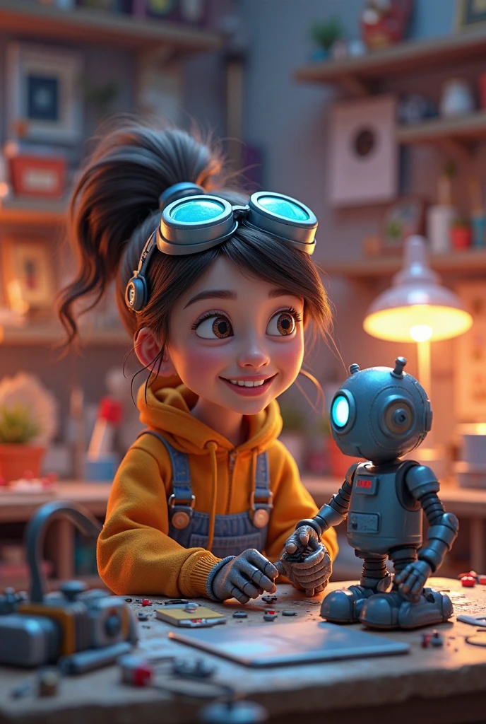 Electronics-Fixing Girl