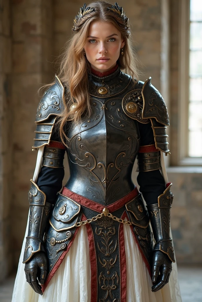"I might get into trouble," I said, stepping into my chosen armor ...