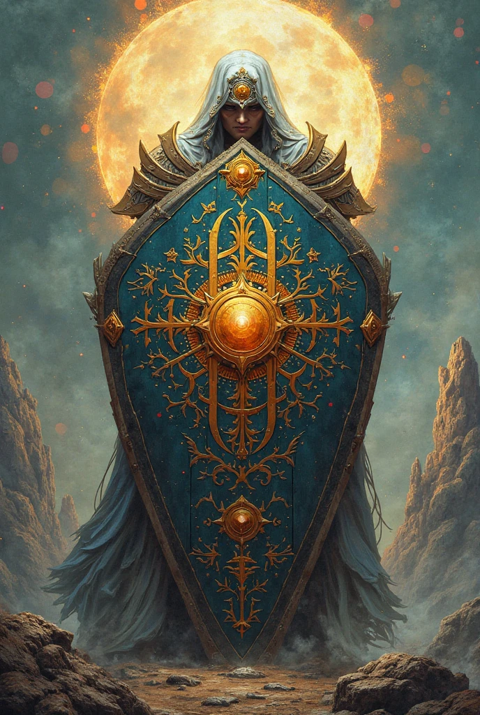 Make me another design of the same thing but that has a shield ...