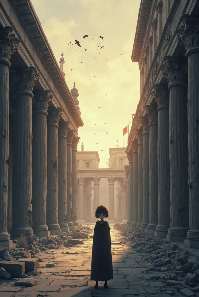 PROJECT CONTEXT Anime adaptation of Antigone: tragic, poetic - SeaArt AI
