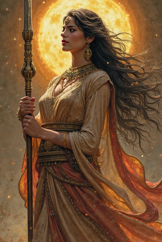 Ishtar: The goddess of love and war, and the queen of the world - SeaArt AI