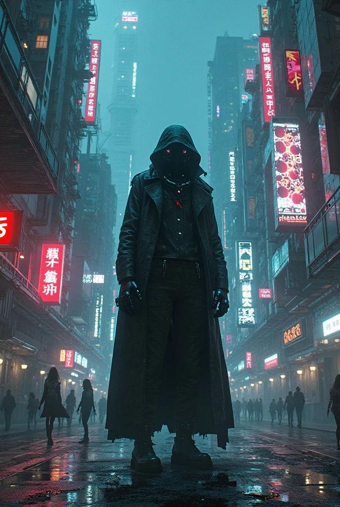 Create a cryptic cyrillic cyberpunk type with “vibe” - SeaArt AI