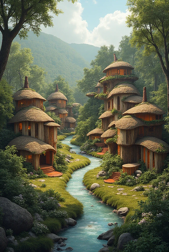 . Finally, Use all your imagination to draw the shelters in the ...