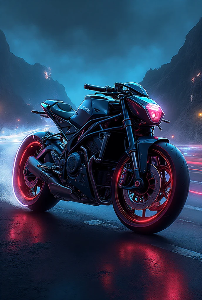 Dope motorcycle poster design - SeaArt AI