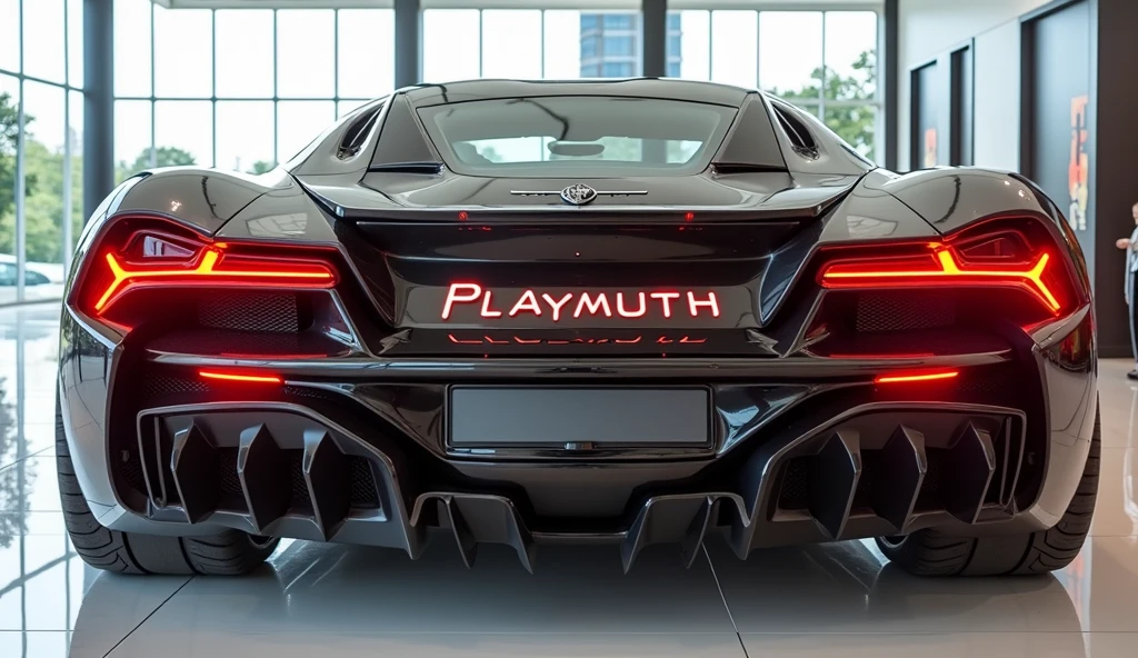 This Model. Design full back car back, view of a ultra luxurious 2026 ...