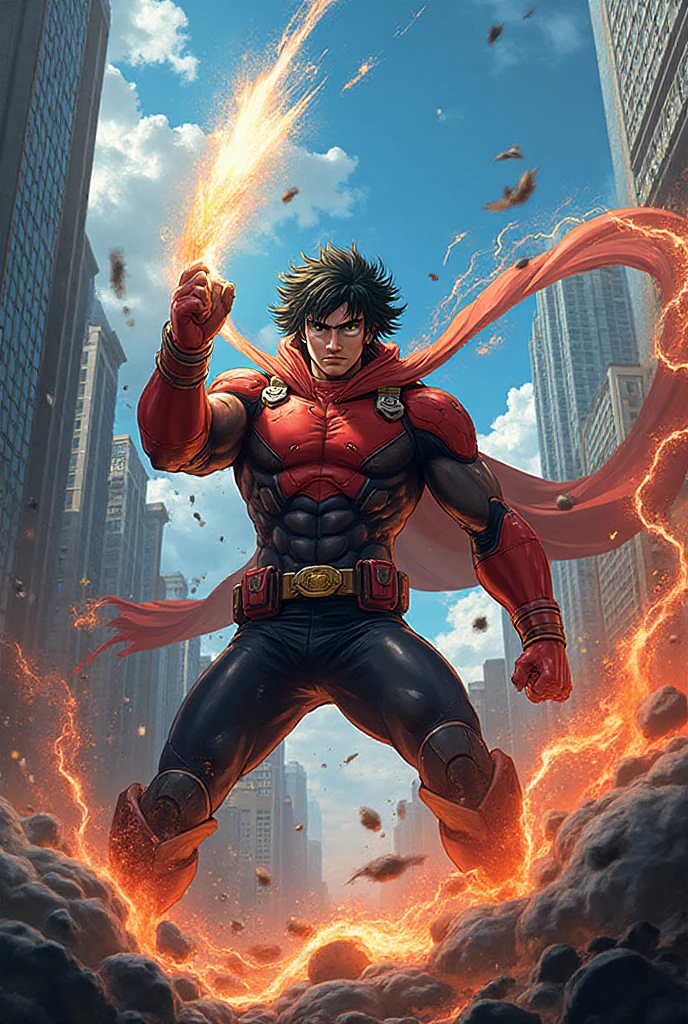 Can u draw it in mha style - SeaArt AI