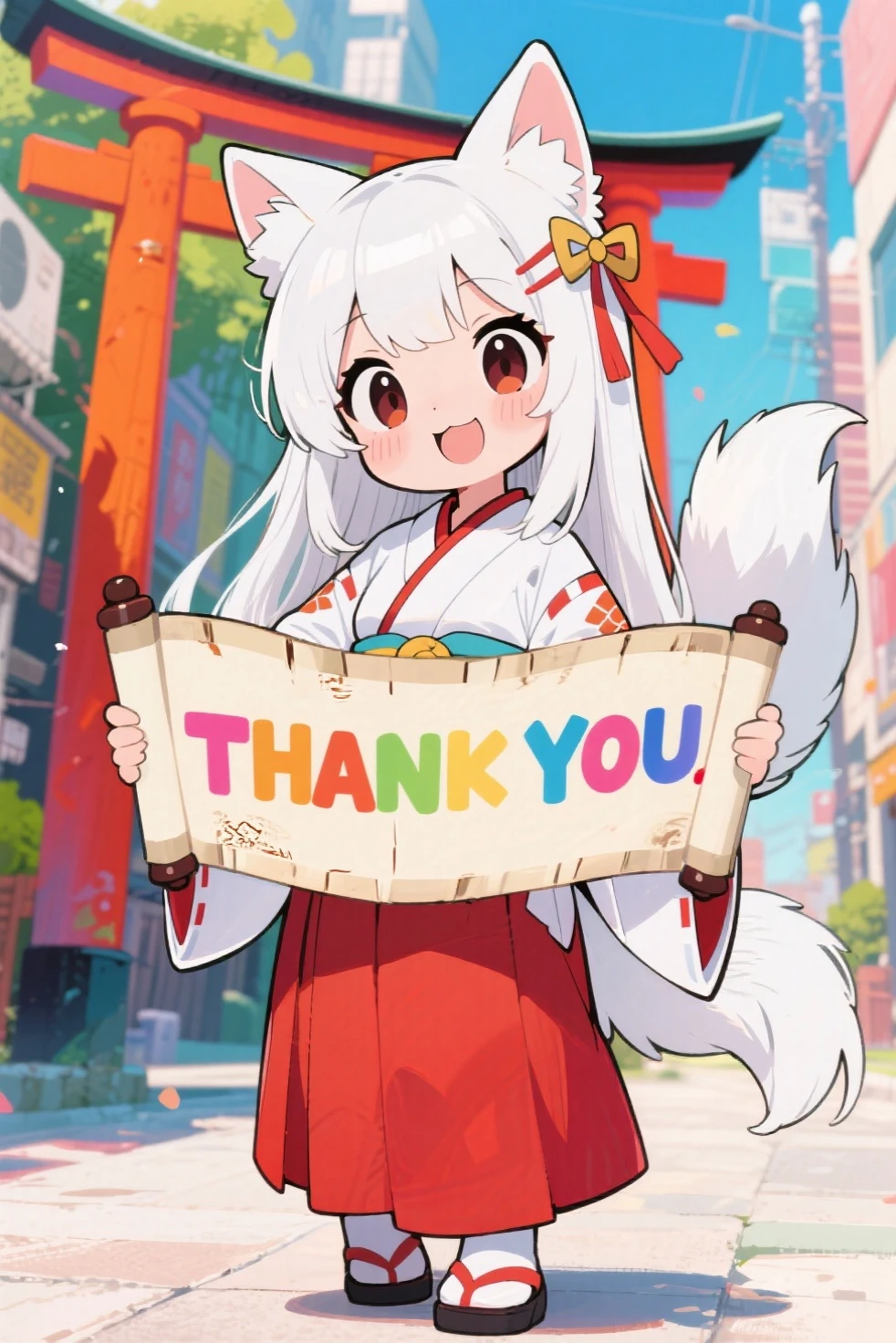 Masterpiece、best quality、anime style, super cute chibi girl ...