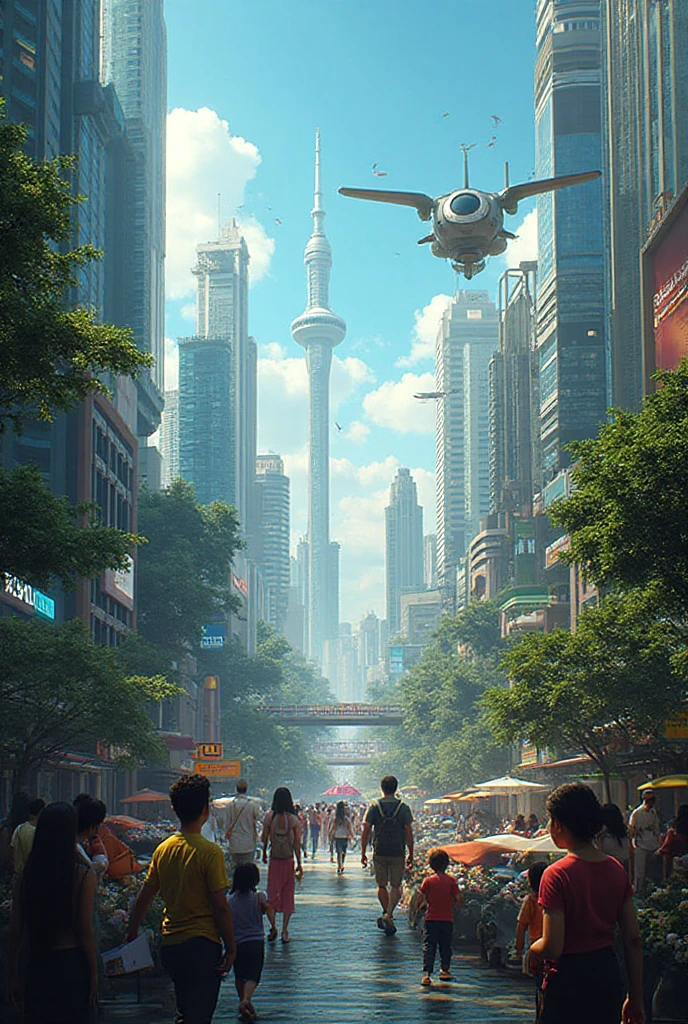 Philippines 2050 I said - SeaArt AI