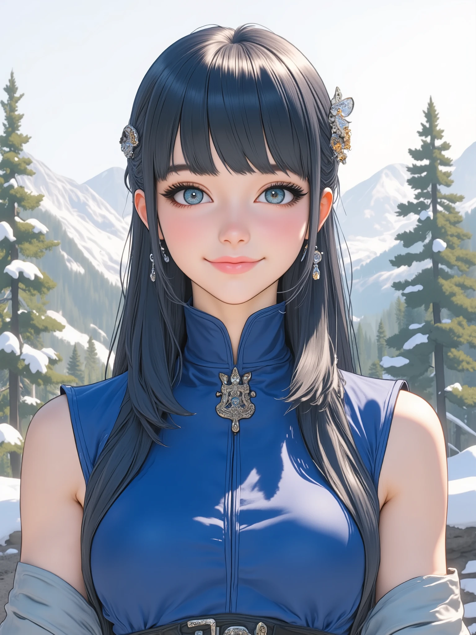 Marinette Dopanchan, realistic cartoon, A very beautiful and cute 22 ...