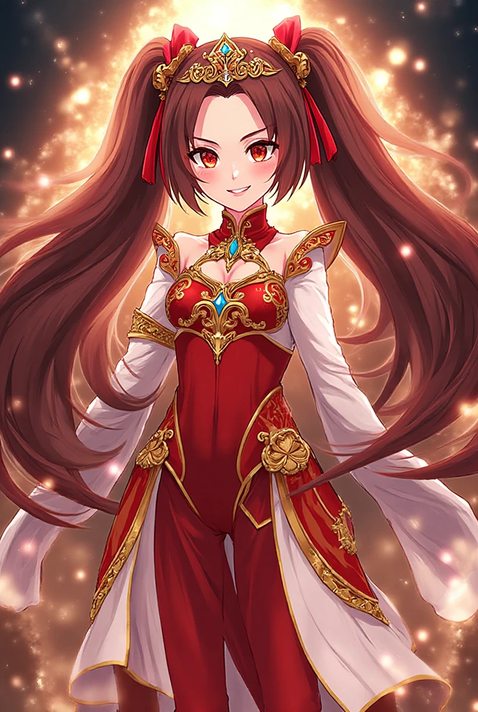 Daiwa Scarlet (Umamusume), full body, elegant and powerful pose - SeaArt AI