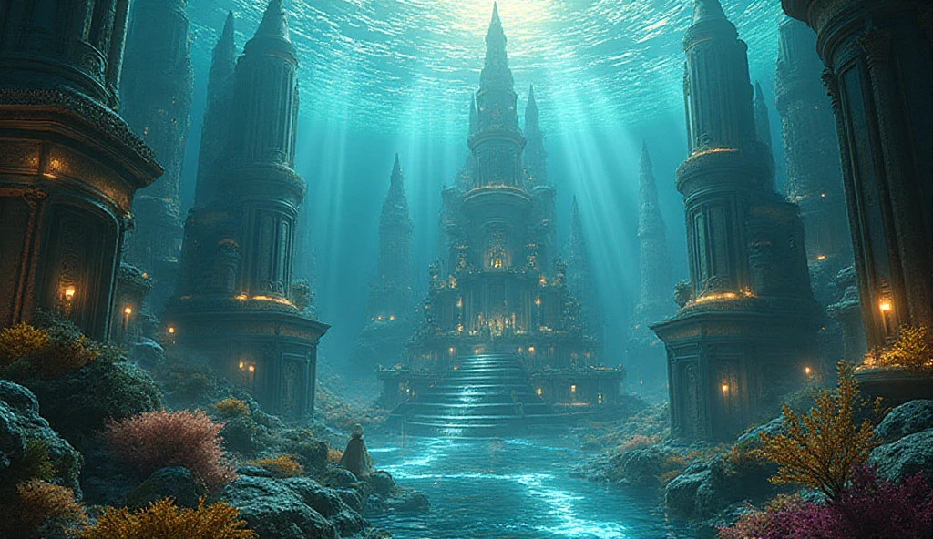 Cinematic blend of ancient and modern interpretations of Atlantis ...