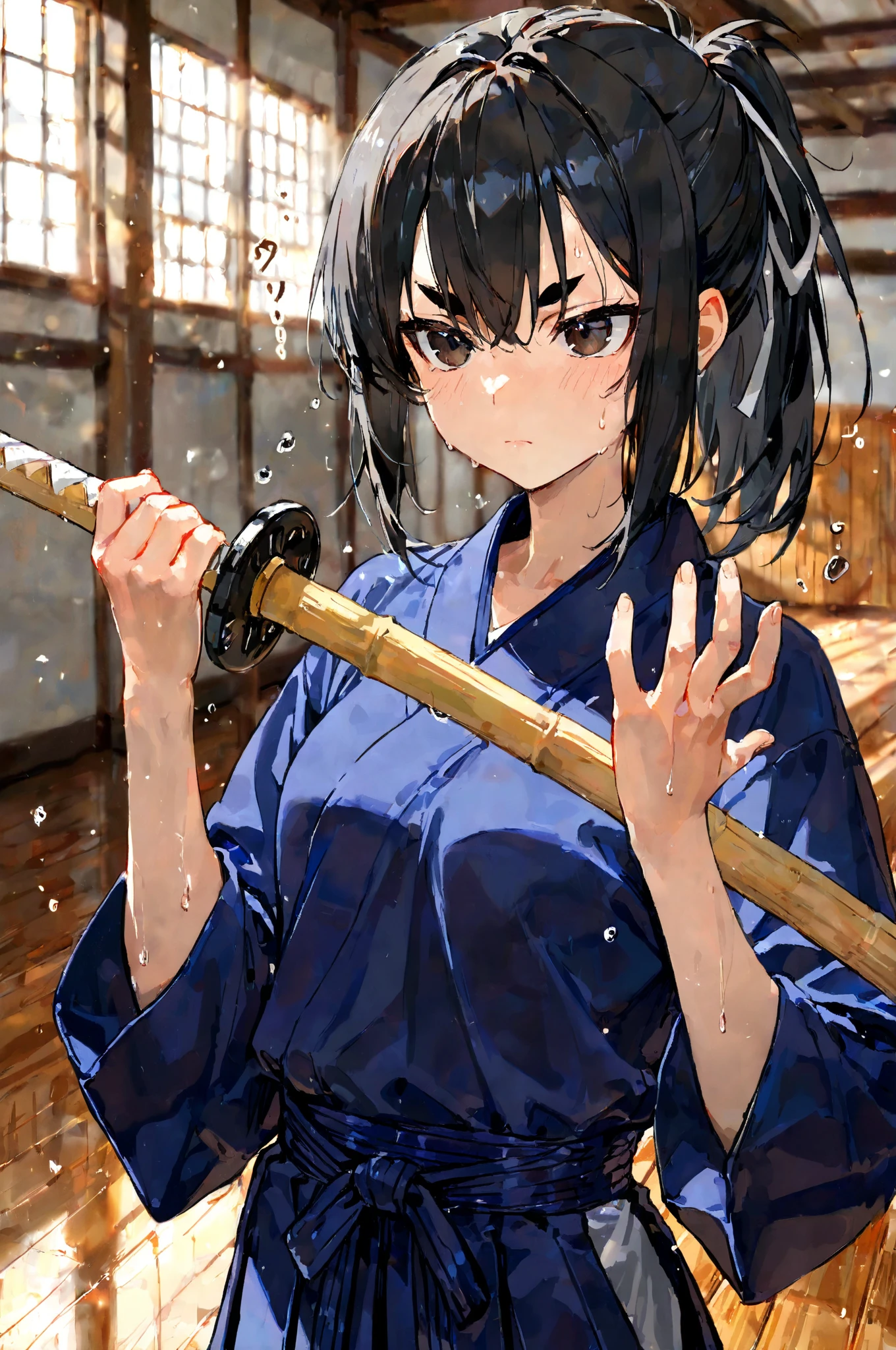 The way of the sword also begins with a single step