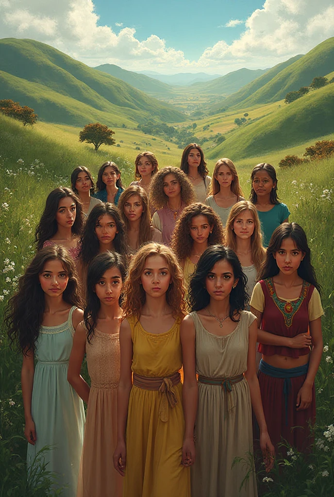 Once upon a time there were 12 young women living with their parents ...