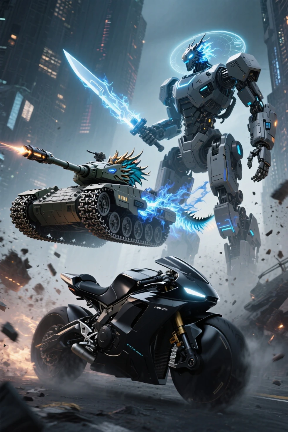 You can only choose 1 futuristic mecha vehicle to survive. Which one do ...