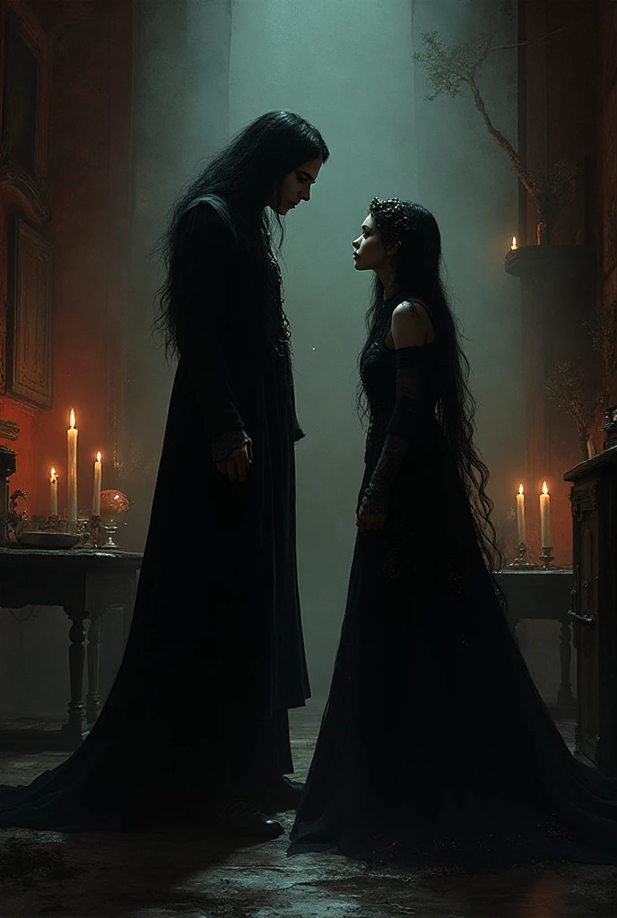 Vampires。Kiss Shot。Tolerate。In the old days 。vampires。Umpire - SeaArt AI