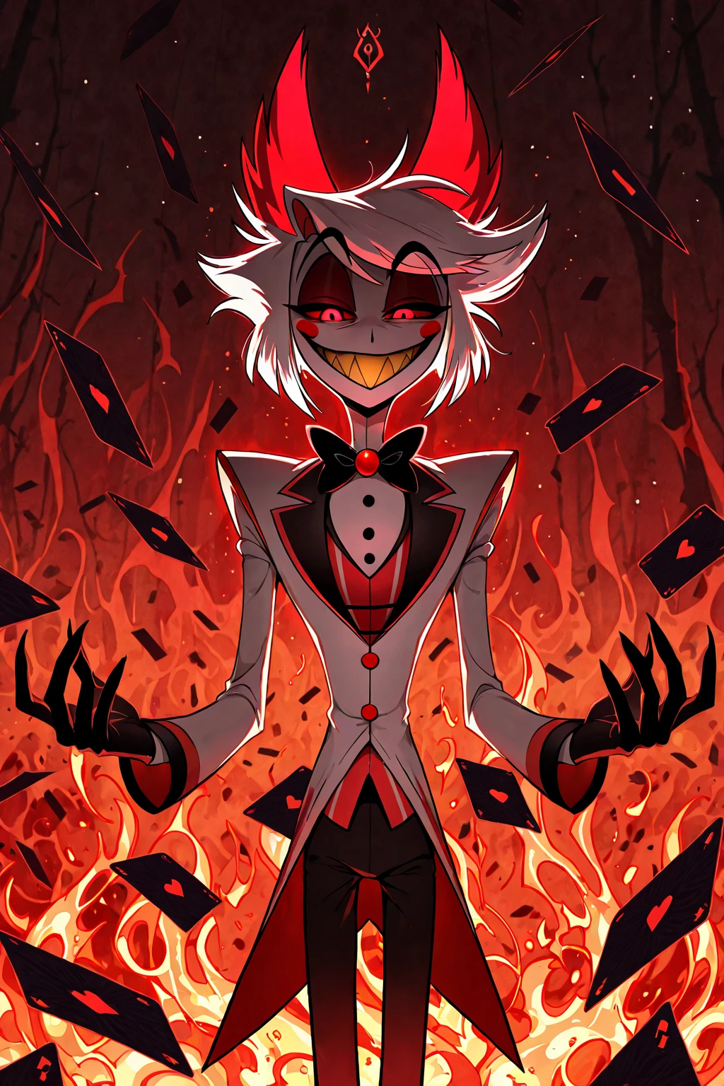 Masterpiece, high definition, refined art. A male character form Hazbin ...
