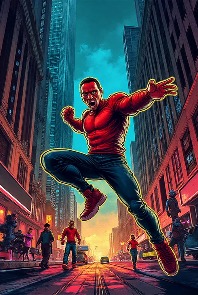 It looks like a comic book - SeaArt AI
