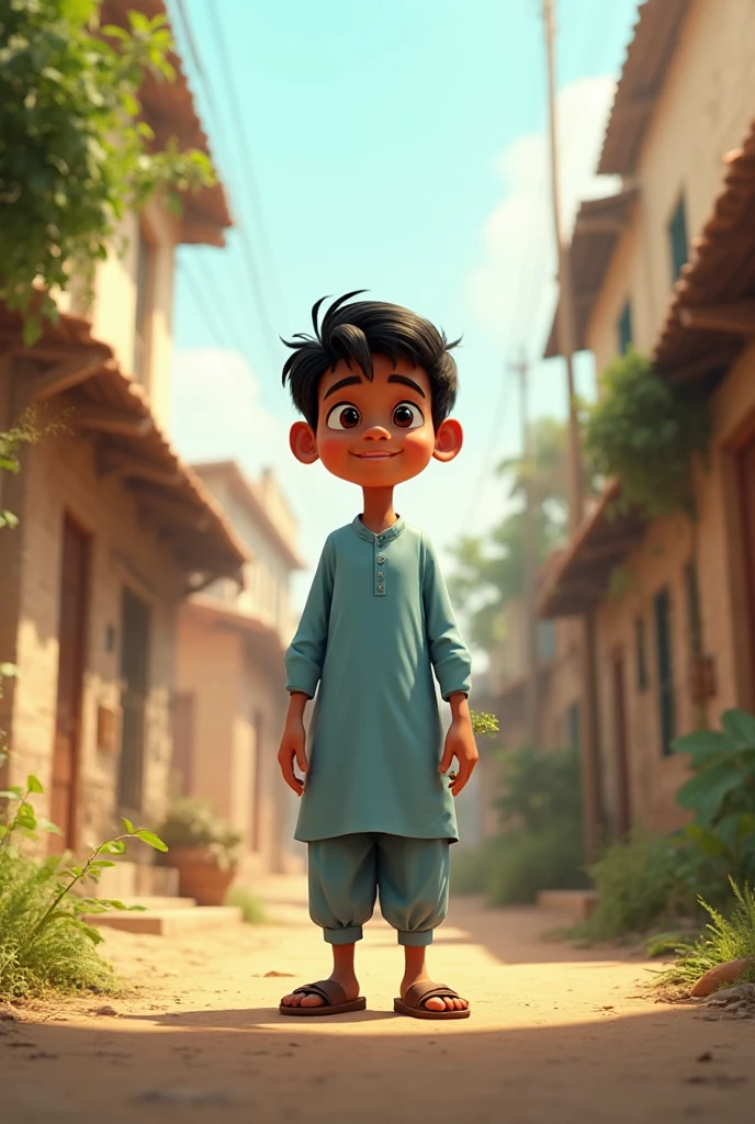 Hyper realistic 3D cartoon style, 4K ultra, cinematic wide shot of a ...