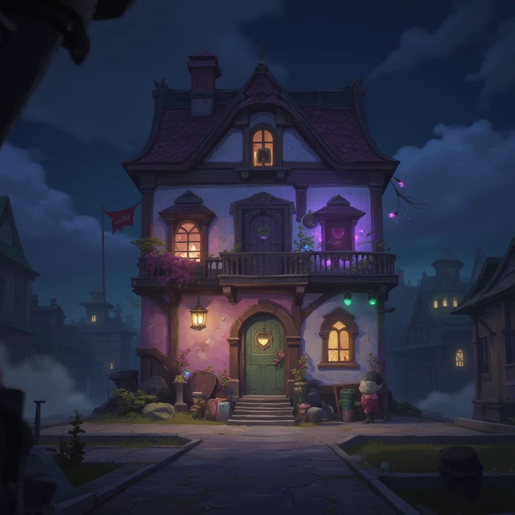 Stand alone building in (((Zaun))) from League of Legends Arcane ...